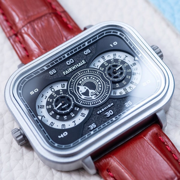 Dual Time Zone Watch - Etsy