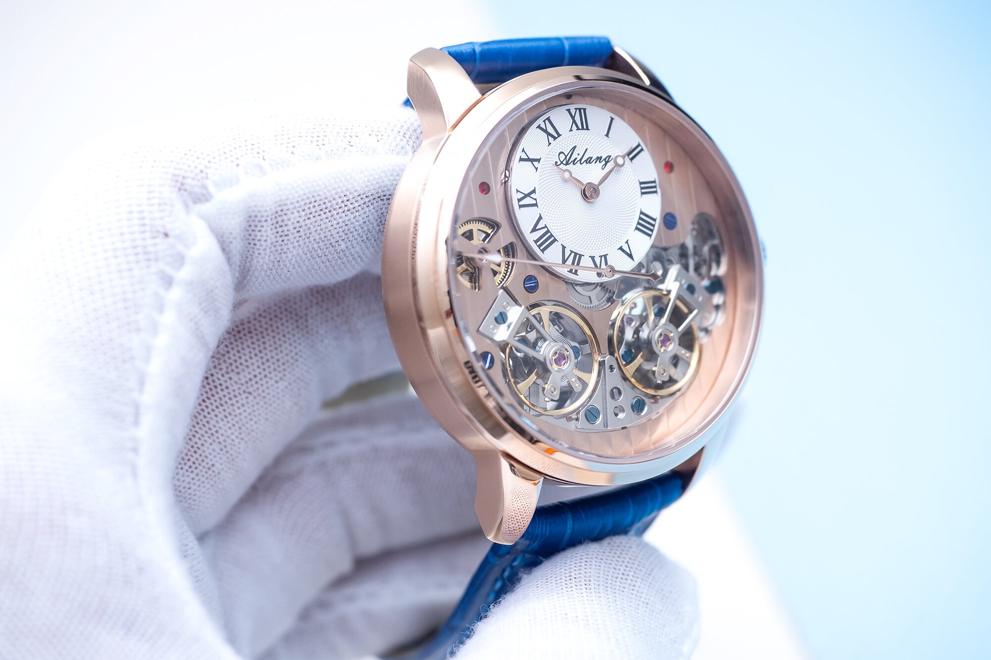 Automatic Luxury Mechanical Dual Flywheel Watch L Sapphire - Etsy