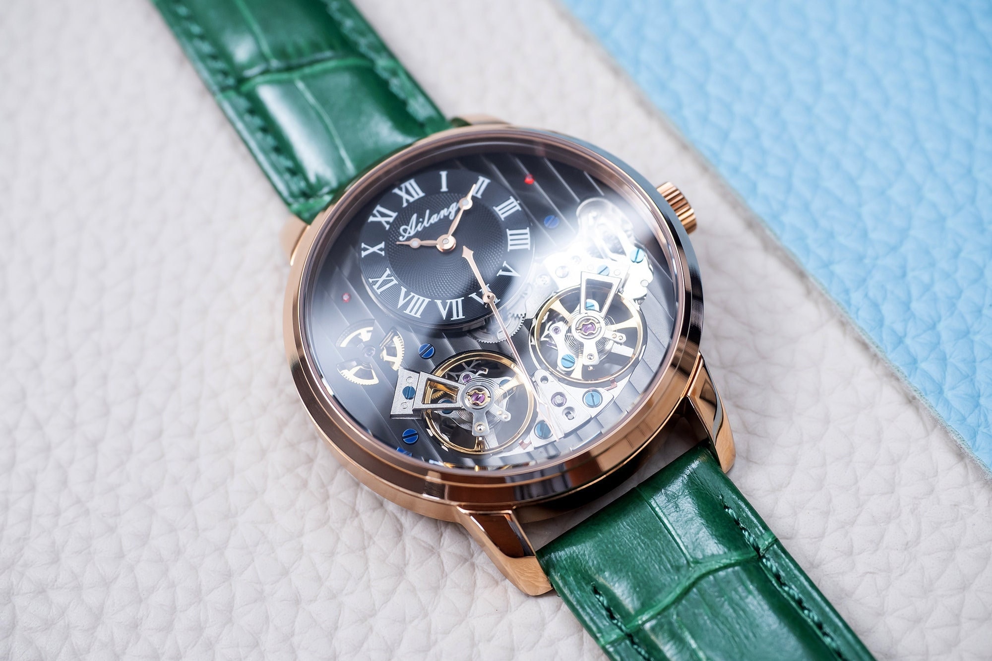 Automatic Luxury Mechanical Dual Flywheel Watch L Sapphire - Etsy