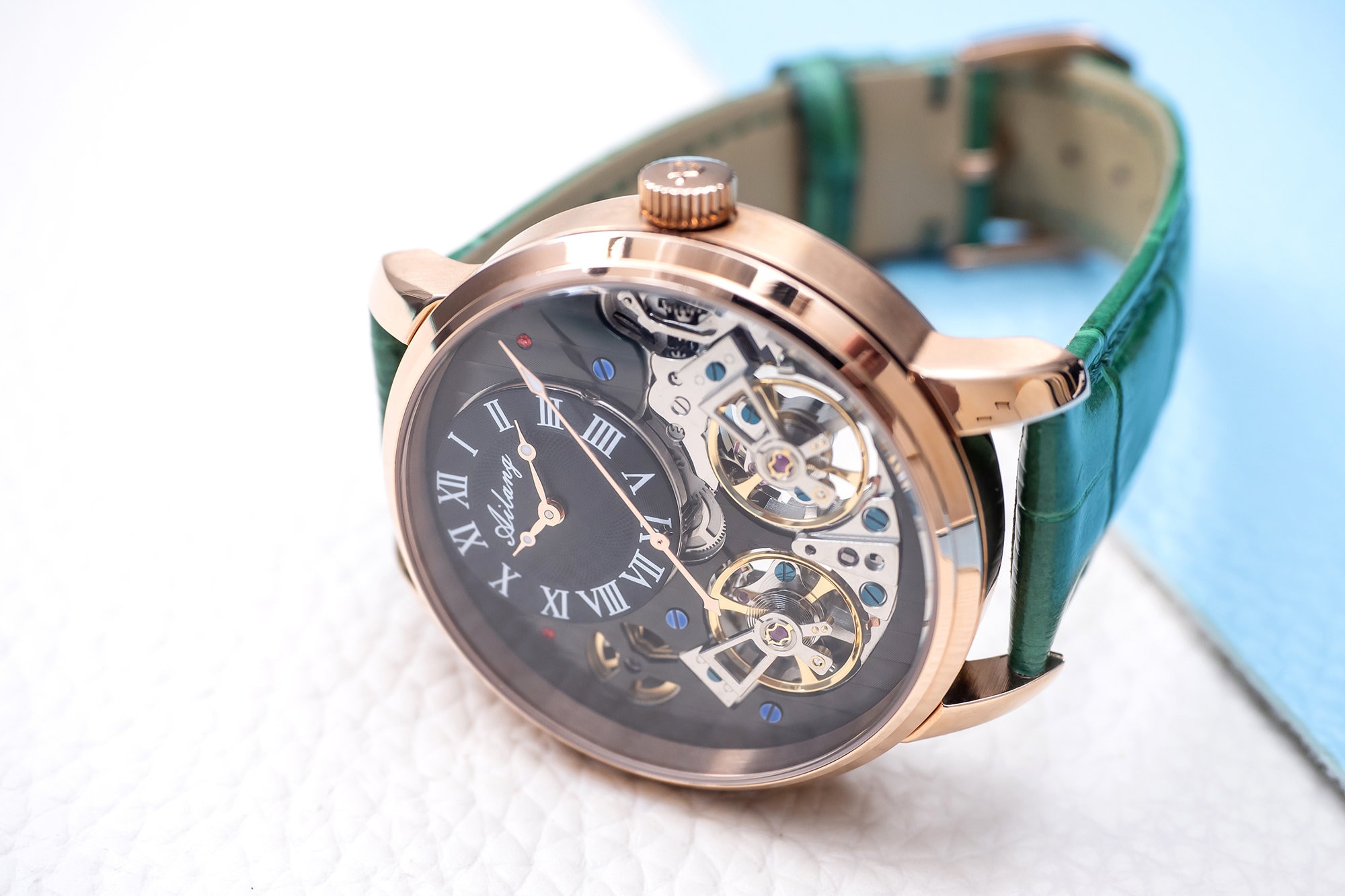 Automatic Luxury Mechanical Dual Flywheel Watch L Sapphire - Etsy