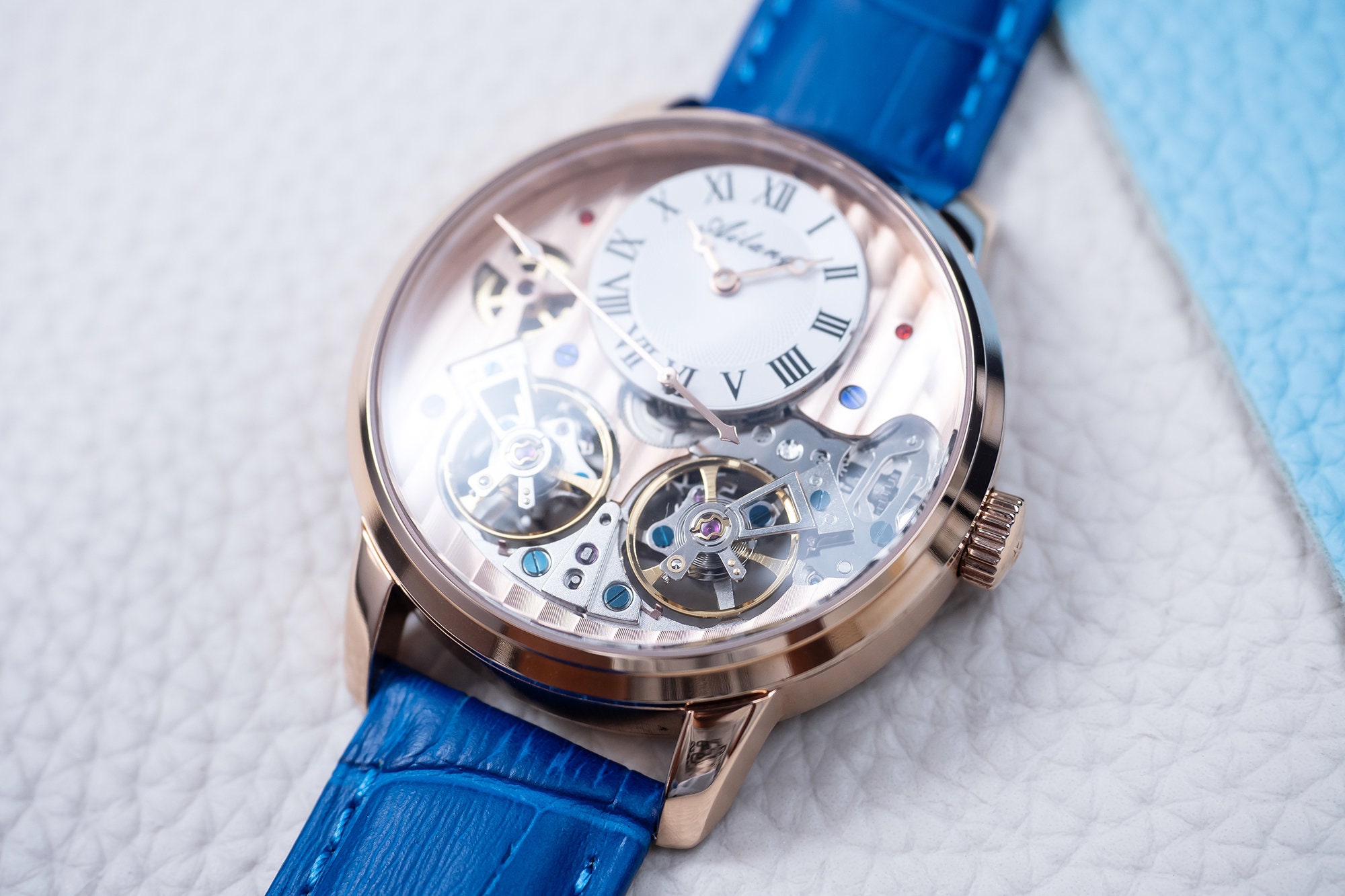 Automatic Luxury Mechanical Dual Flywheel Watch L Sapphire - Etsy