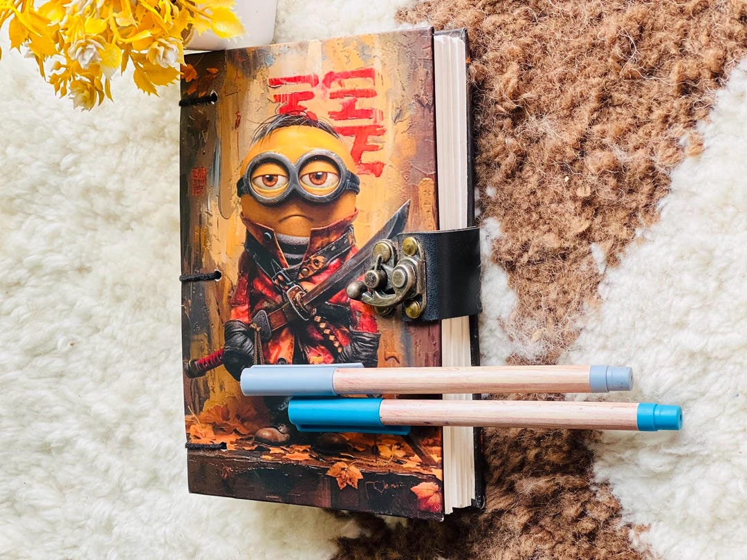 Ninja Minion Journal: Ghibli Art Lined Notebook - Etsy