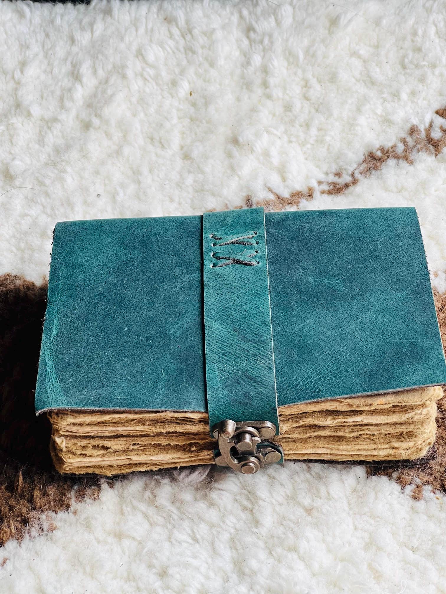 Personalized Leather Journal Rustic Notebook for Writing & Sketching ...