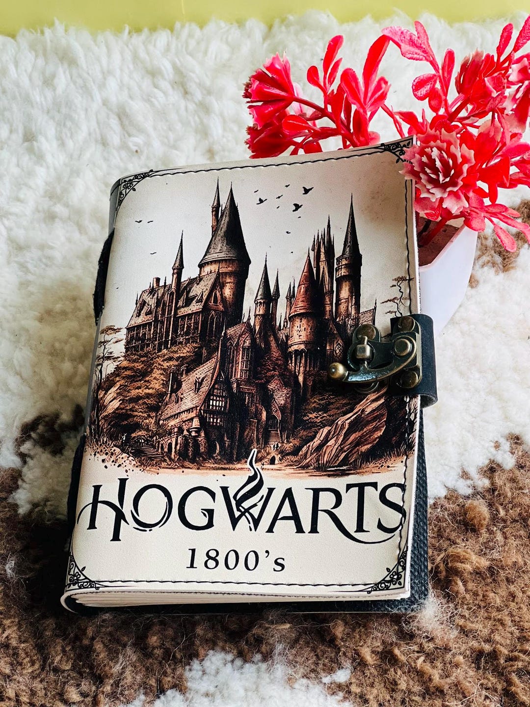 Hogwarts Journal | Cute Portrait Diary | Ghibli Art Hardcover Lined ...
