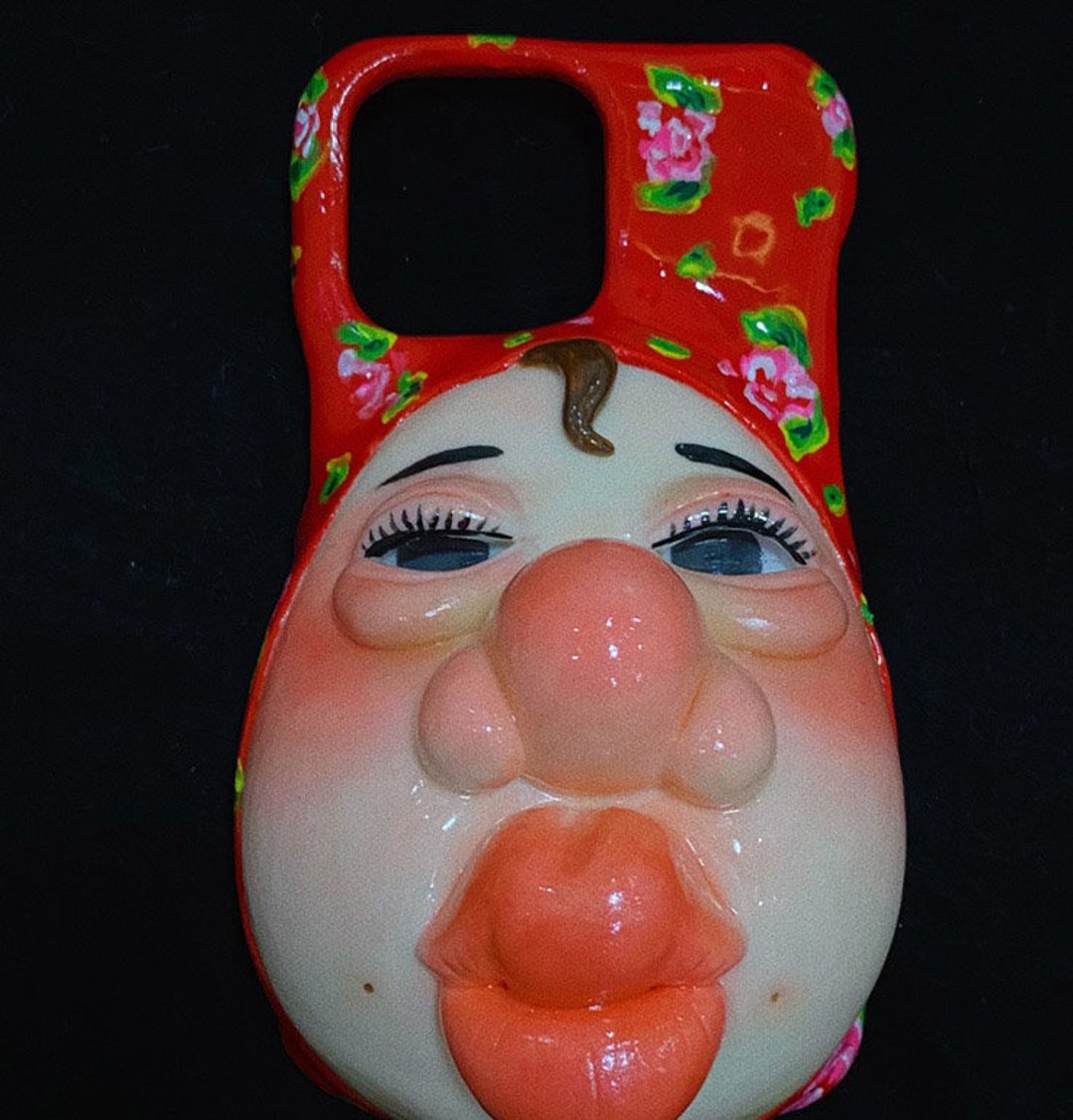 A Large Flower in Northeast China Ugly Meng Ultralight Clay Fun Phone ...