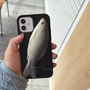 Stereoscopic Salted Fish Phone Case Creative Personalized Funny iPhone ...
