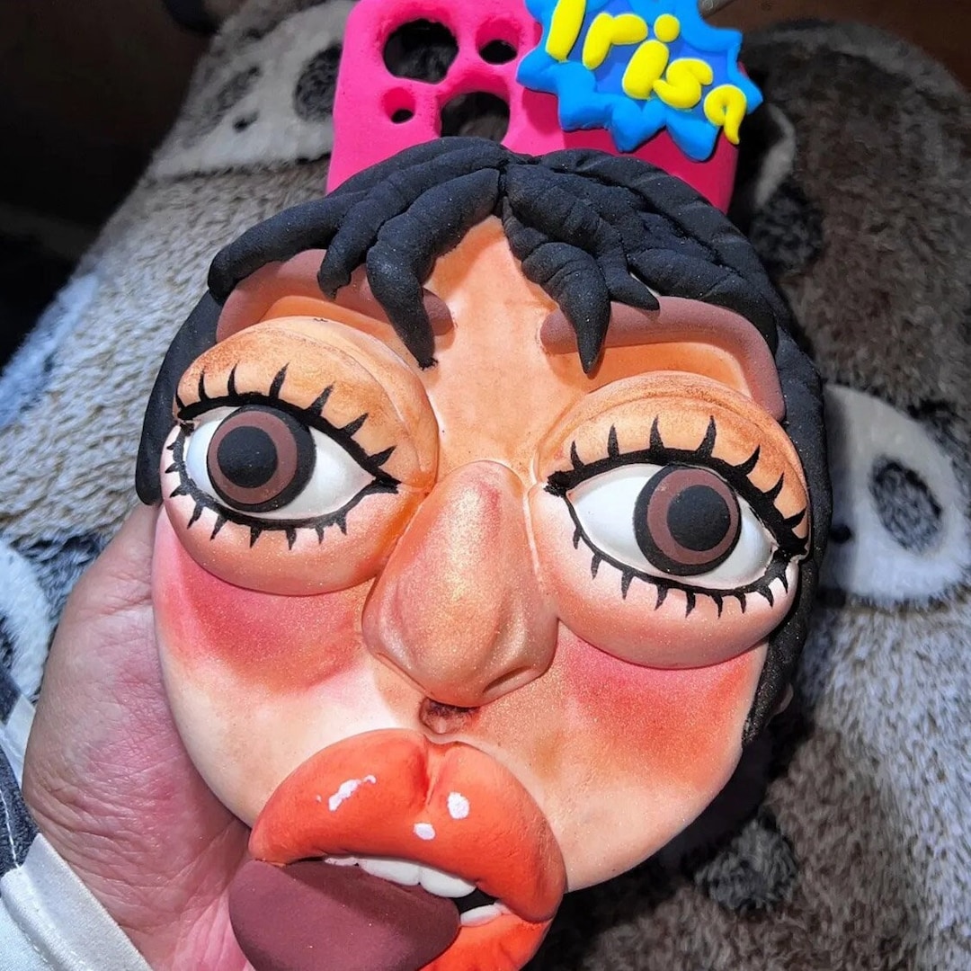 Personalized Ugly Clay Phone Case iPhone 14 13 12 11 Pro Max - Etsy UK