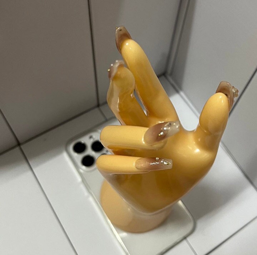 Strange Three-dimensional Hand Molded Long Hand Phone Case Iphone15 14 ...