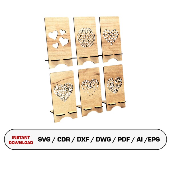 Phone Stand Svg - Etsy