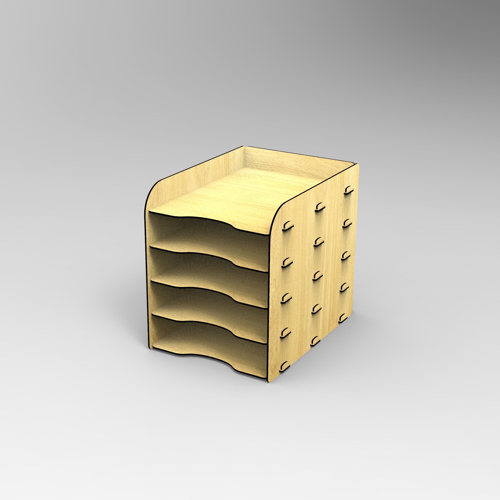 A4 Paper Stand Laser Cut File Office Organizer A4 Paper - Etsy Australia