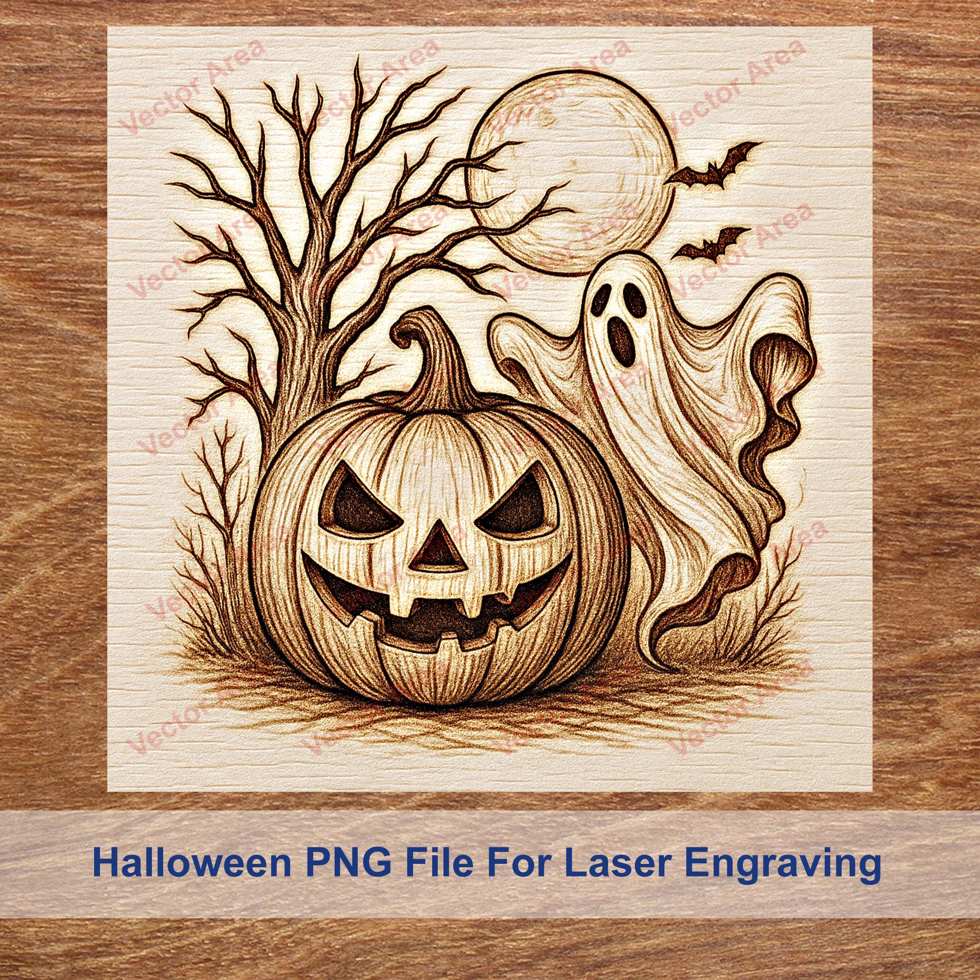 Halloween Laser Engraving File PNG, Scarecrow Laser Engrave File, PNG ...