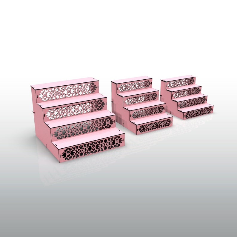 Cupcake Stand Laser Cut File SVG Shelf Retail Counter Display - Etsy