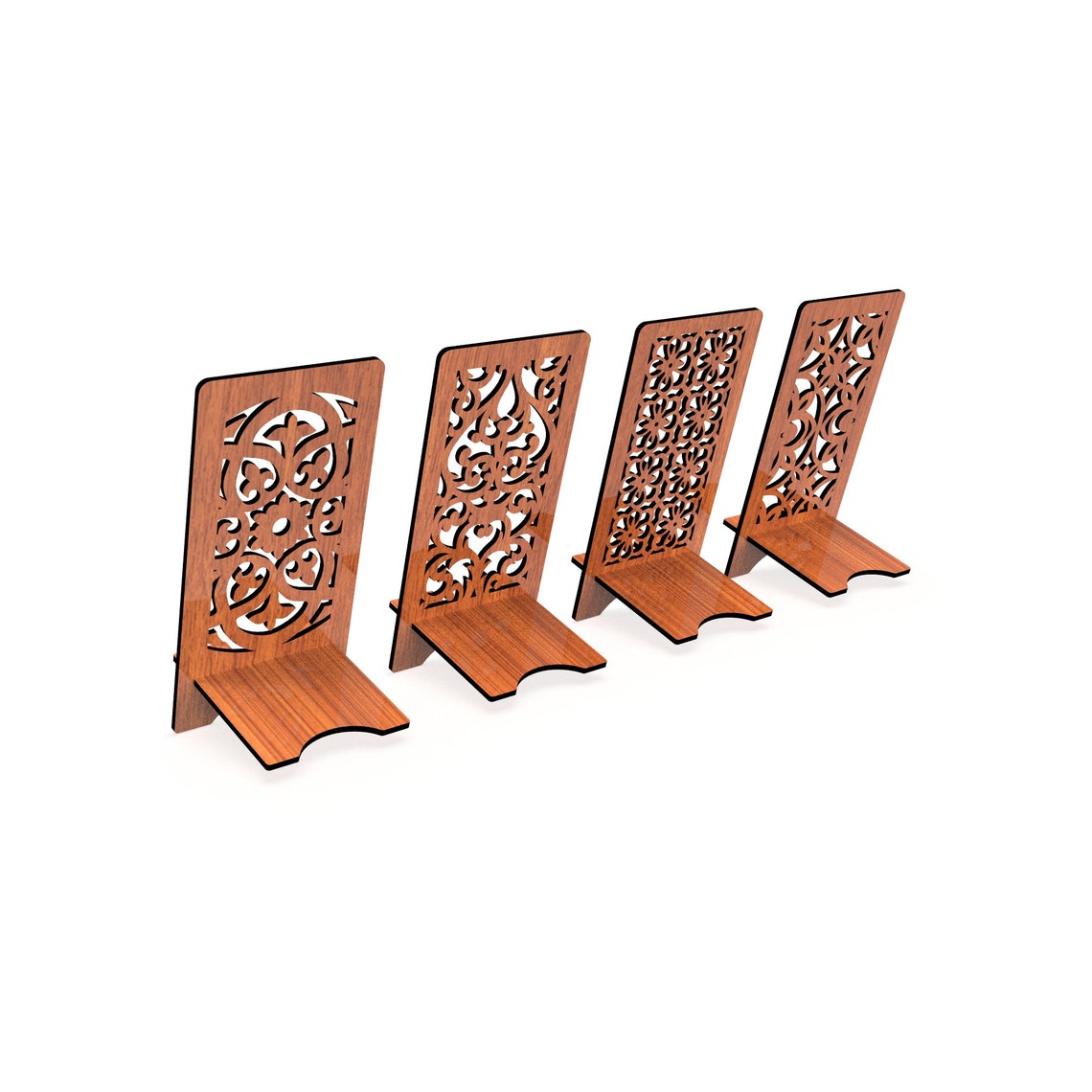 Phone Stand Laser Cut File, Phone Stand Bundle, Laser Cut Phone Holder ...