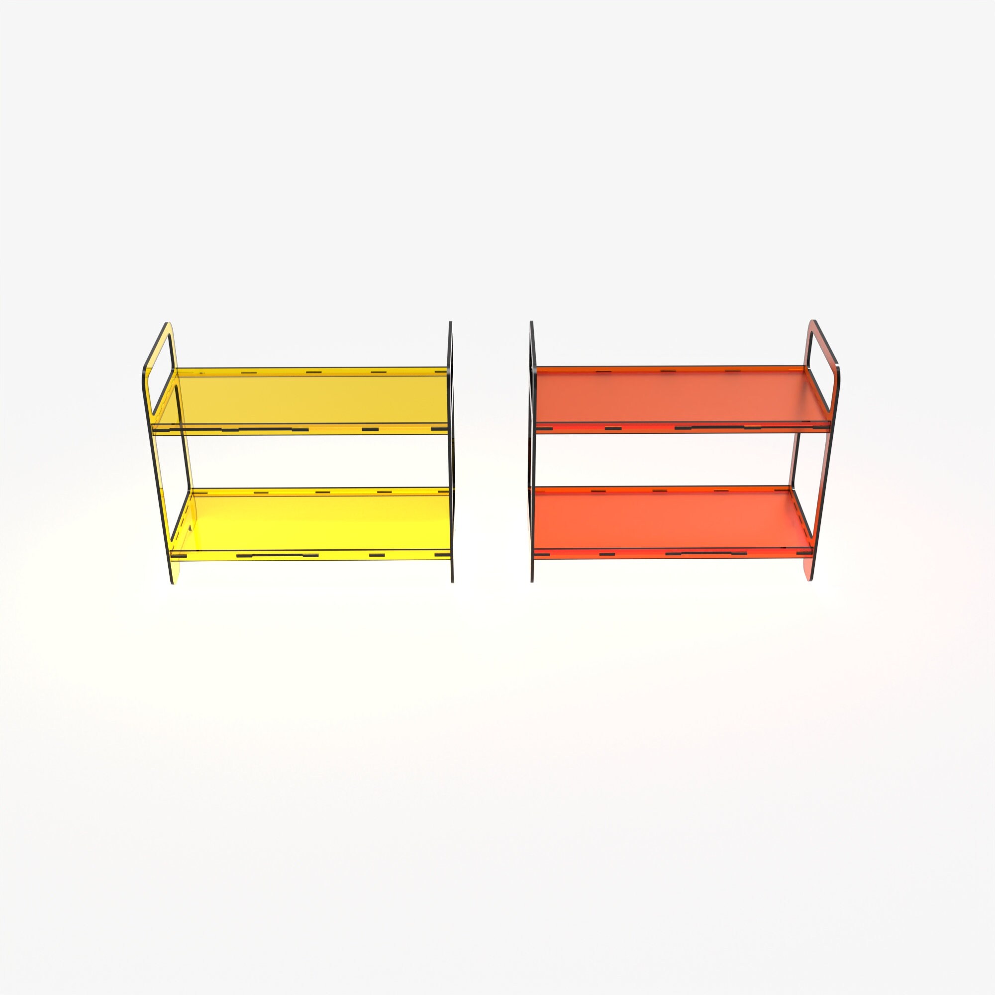 Display Stand Laser Cut File SVG, Decorative Shelf, Rack File Modern ...