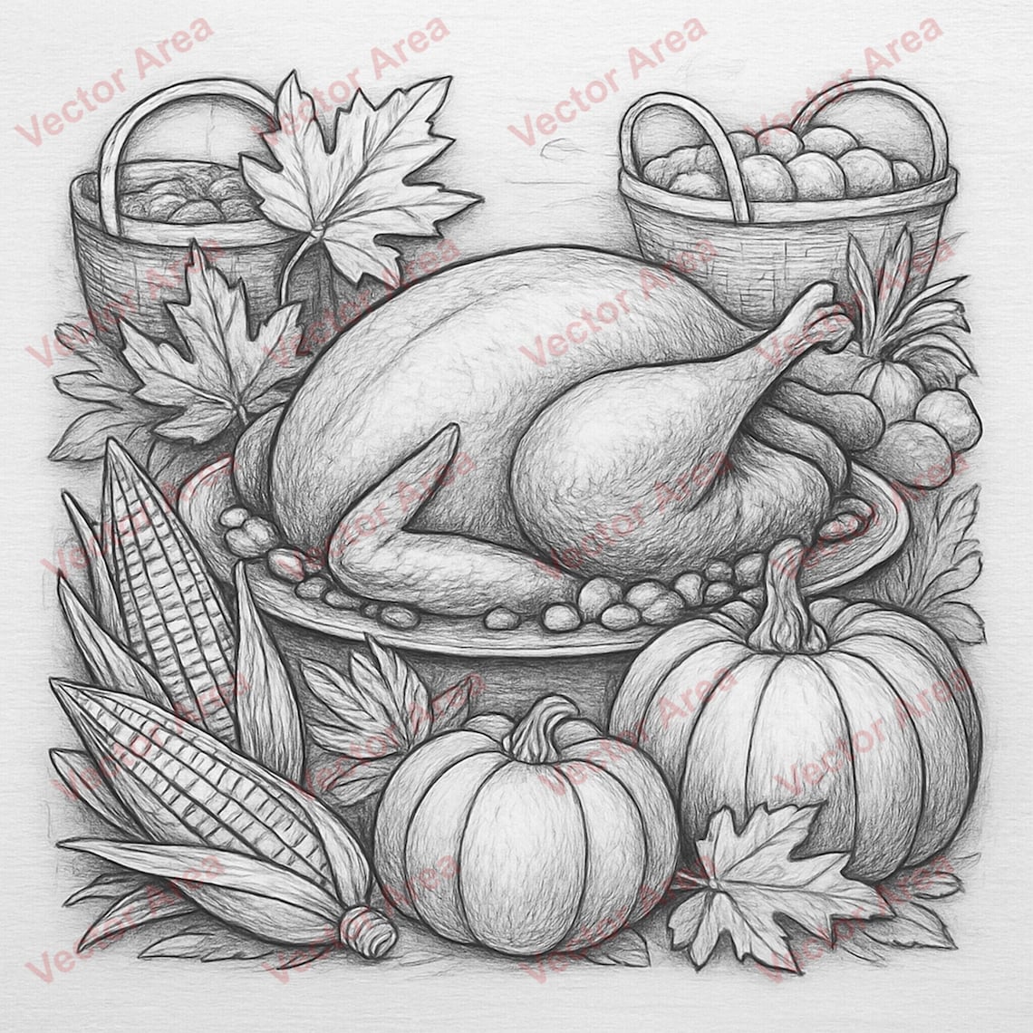 Thanksgiving Laser Engraving File, Turkey Laser Engraving File, PNG ...