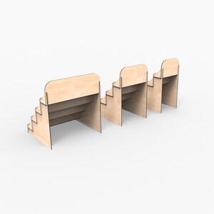 Display Stand Laser Cut File, Display Shelf, Retail Stand, Wooden Stand ...