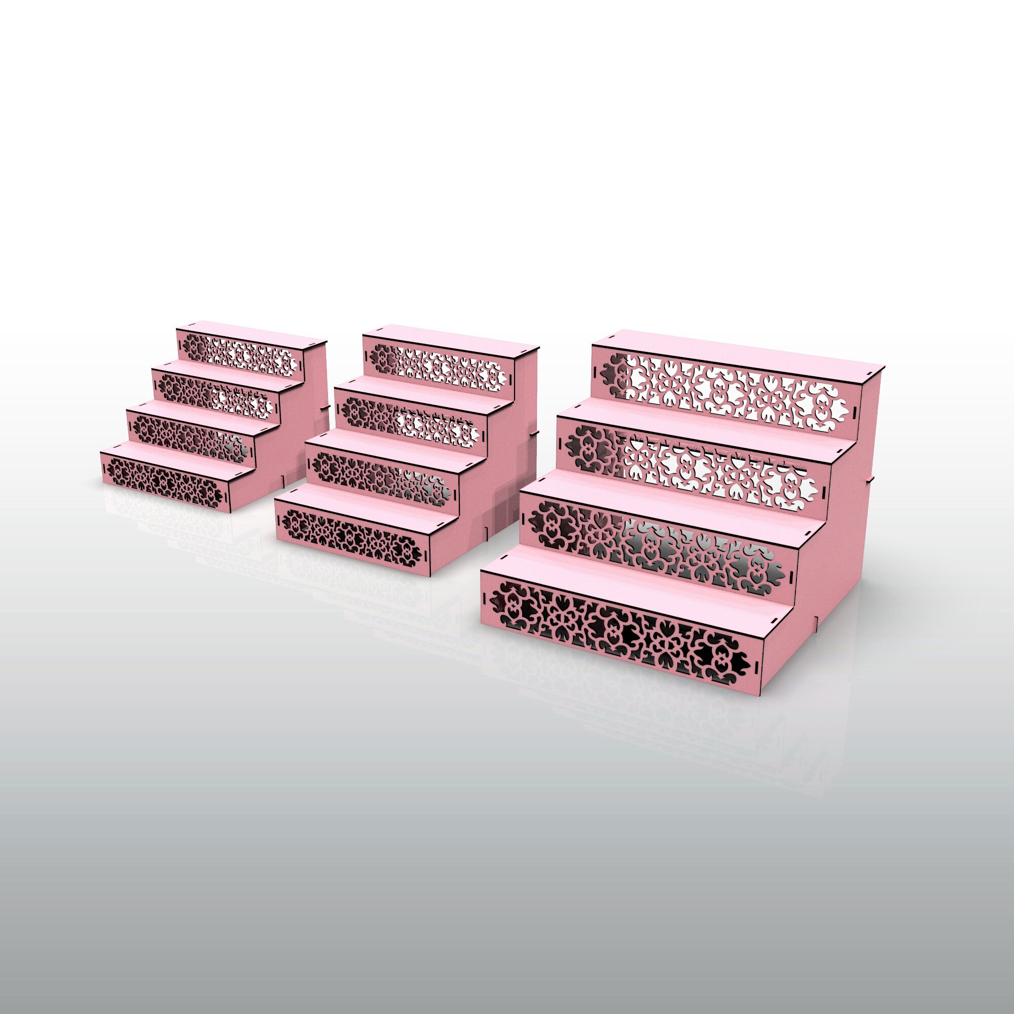 Cupcake Stand Laser Cut File SVG Shelf Retail Counter Display - Etsy