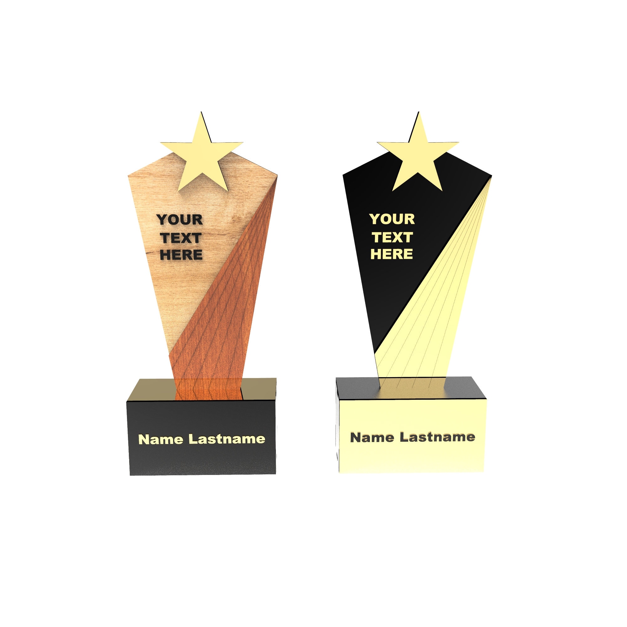 Award Laser Cut File Award Cutting SVG Template Vector Files - Etsy UK