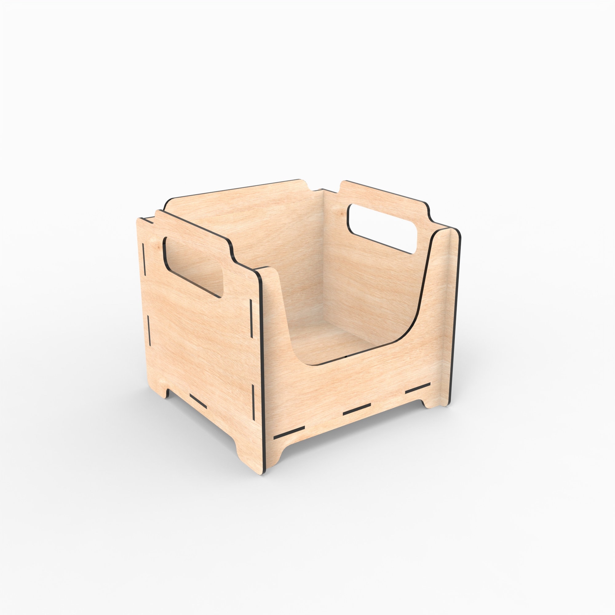 Stackable Storage Box Laser Cut Files, Stackable Wooden Crate, Wood Box ...