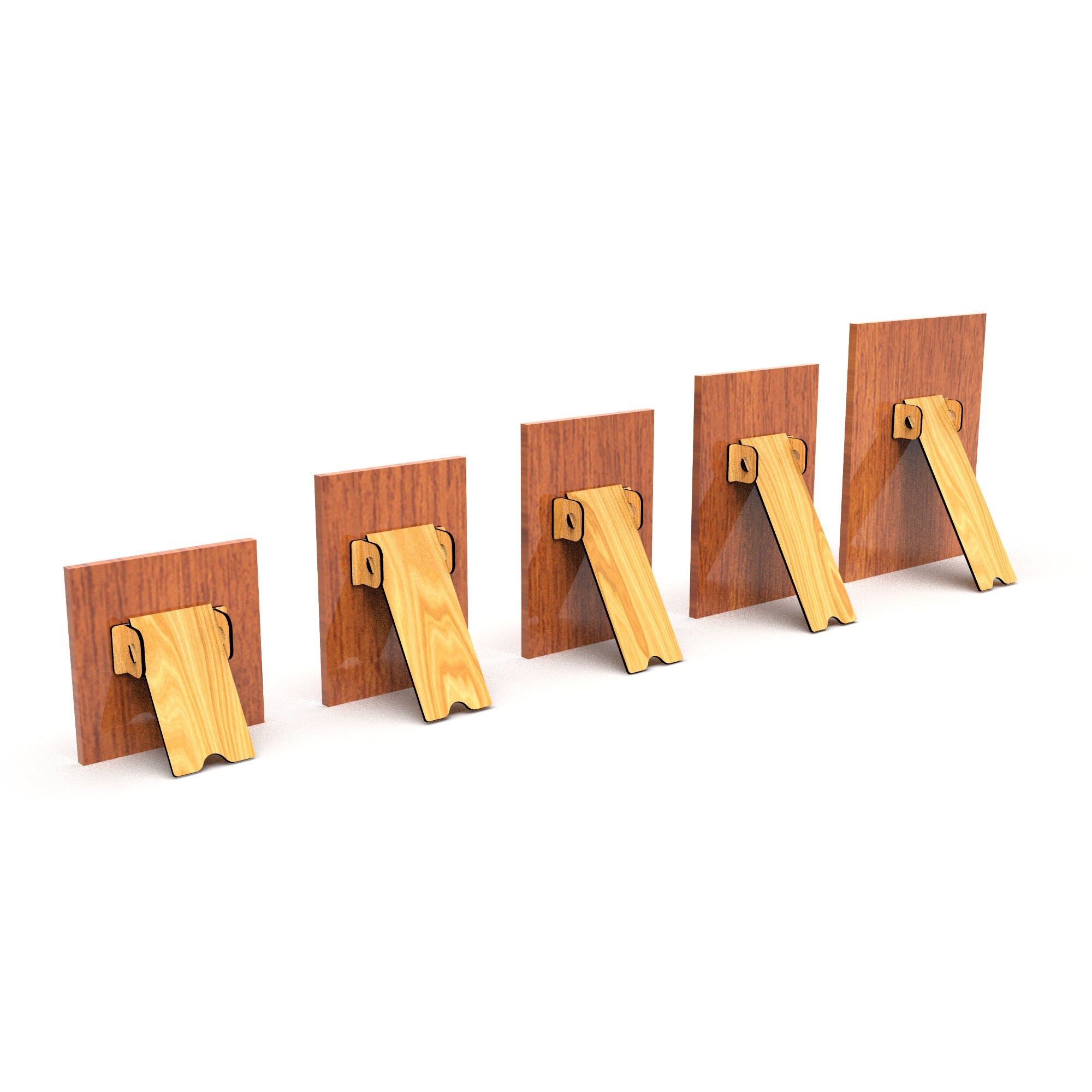Easel for Frames Laser Cutting Files, Leg for Photo Frame, Easel Stands ...