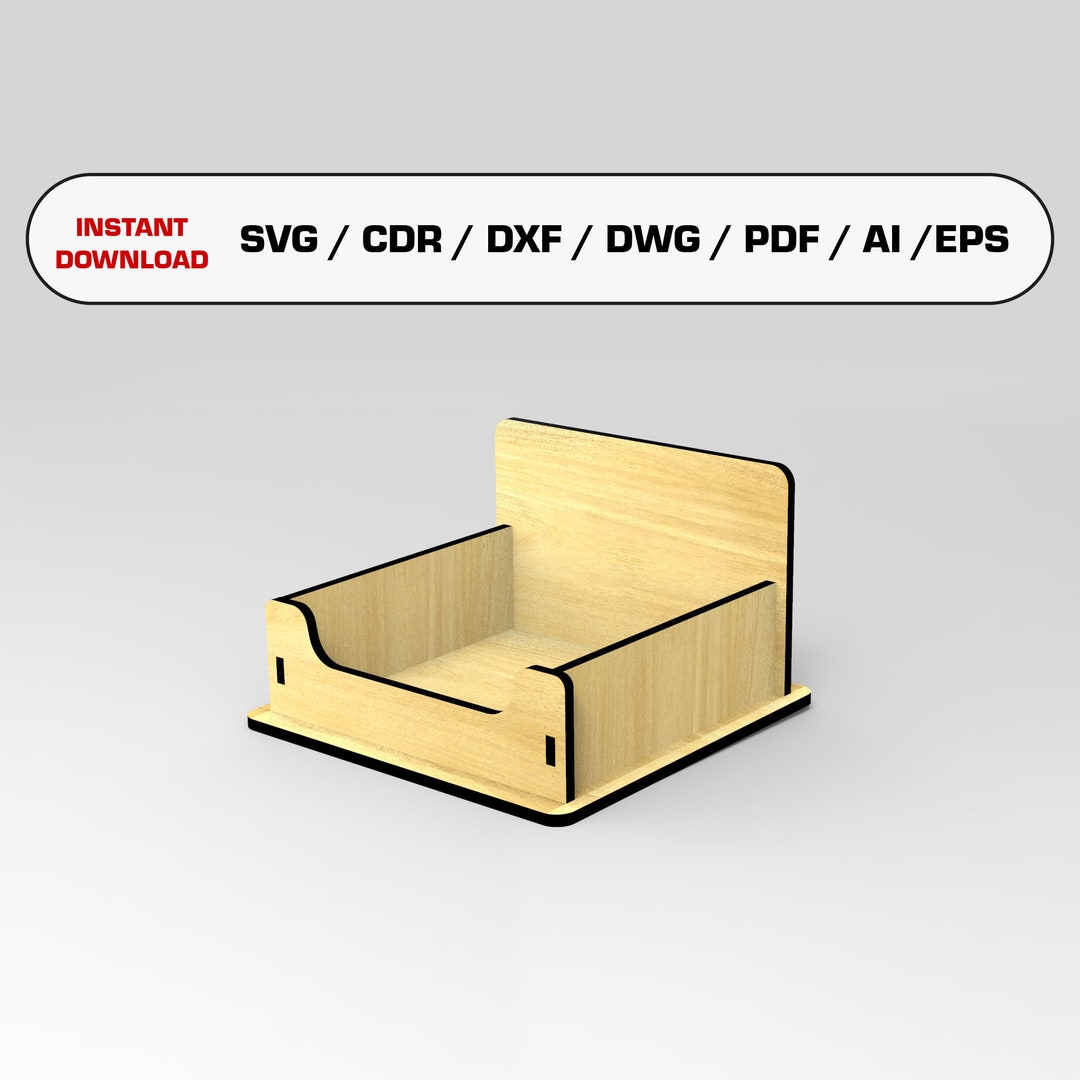 Laser Cut File Note Holder Paper Organizer Laser File Cutting Digital ...