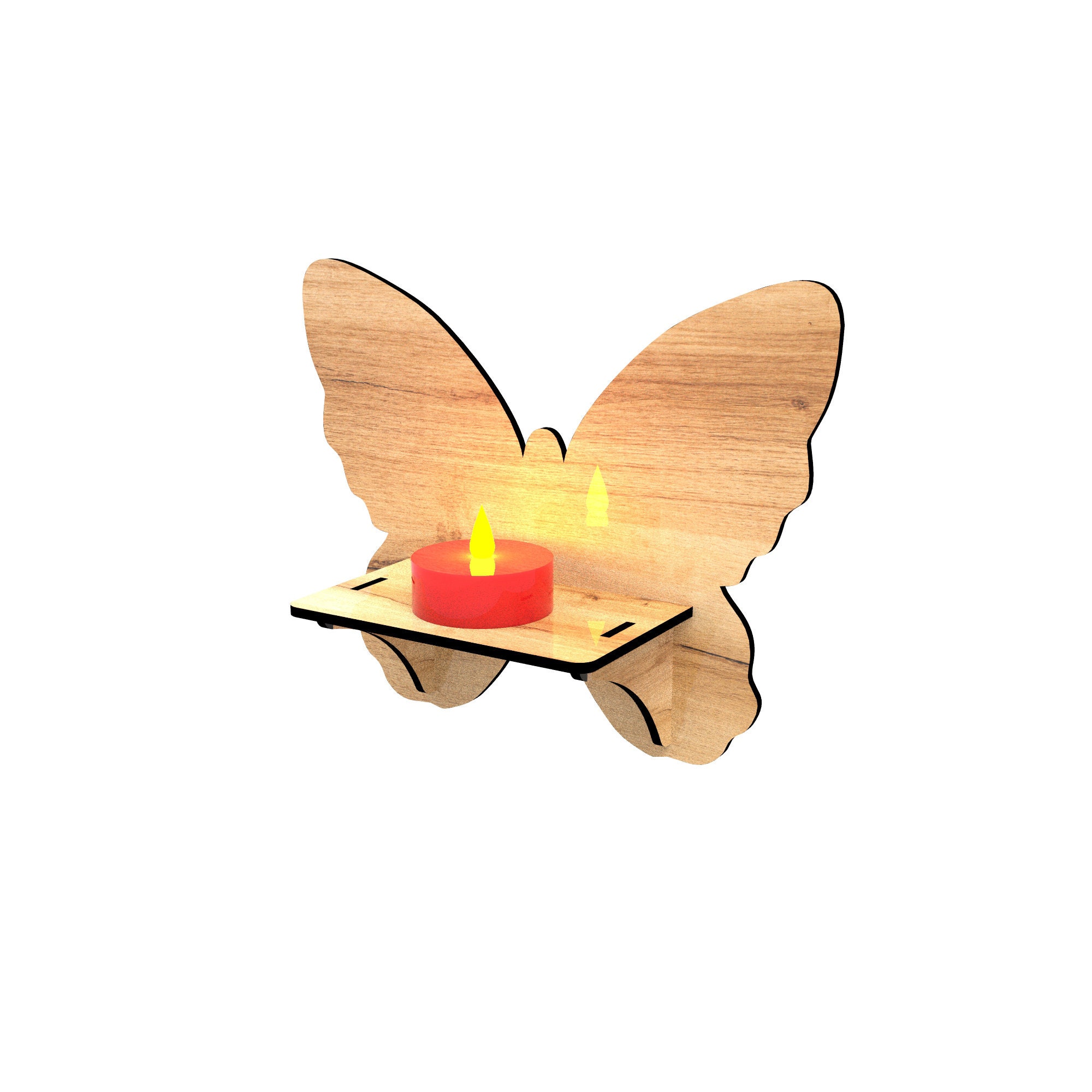 Shelf Laser Cut File SVG Decorative Wall Shelf Mini Wall - Etsy