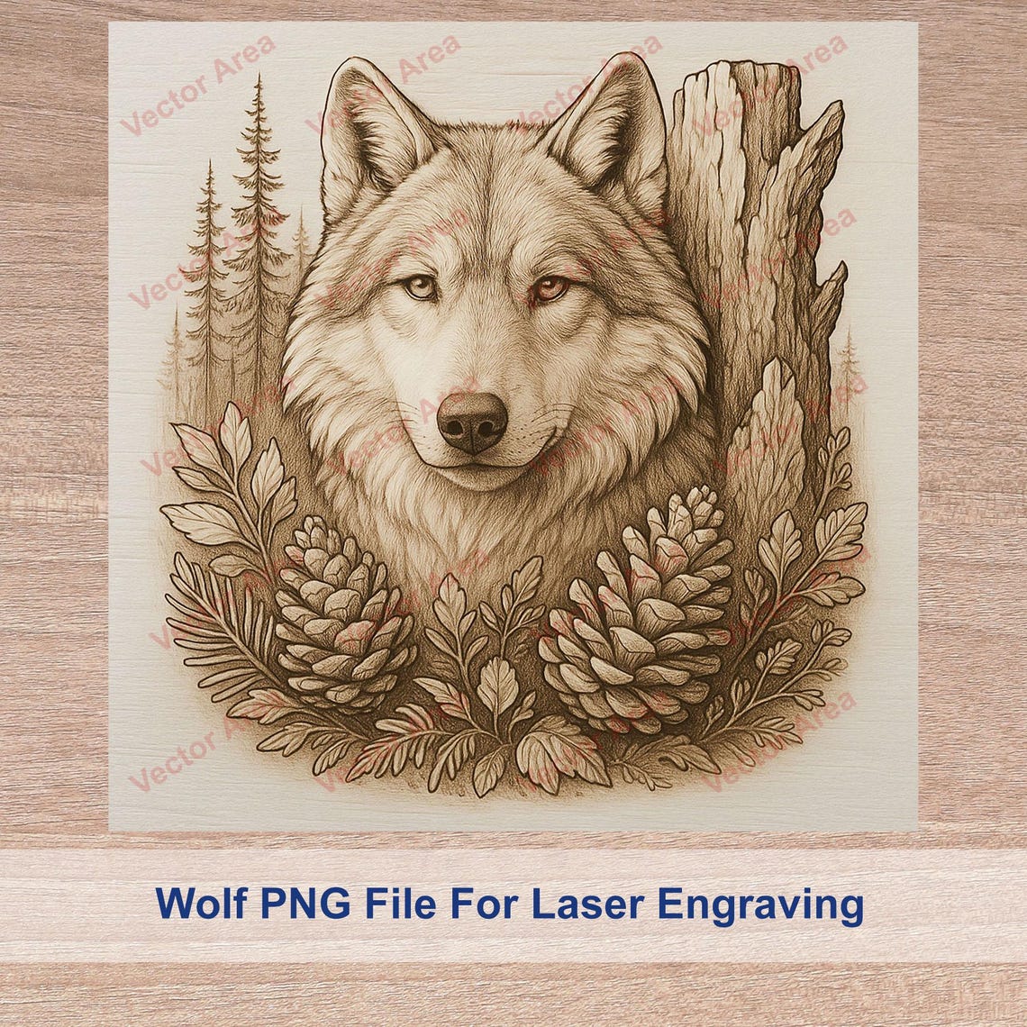 Wolf Laser Engraving File PNG, Wolf Head Laser Engrave File, PNG Files ...