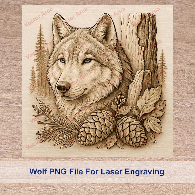 Wolf Laser Engraving File PNG, Wolf Head Laser Engrave File, PNG Files ...