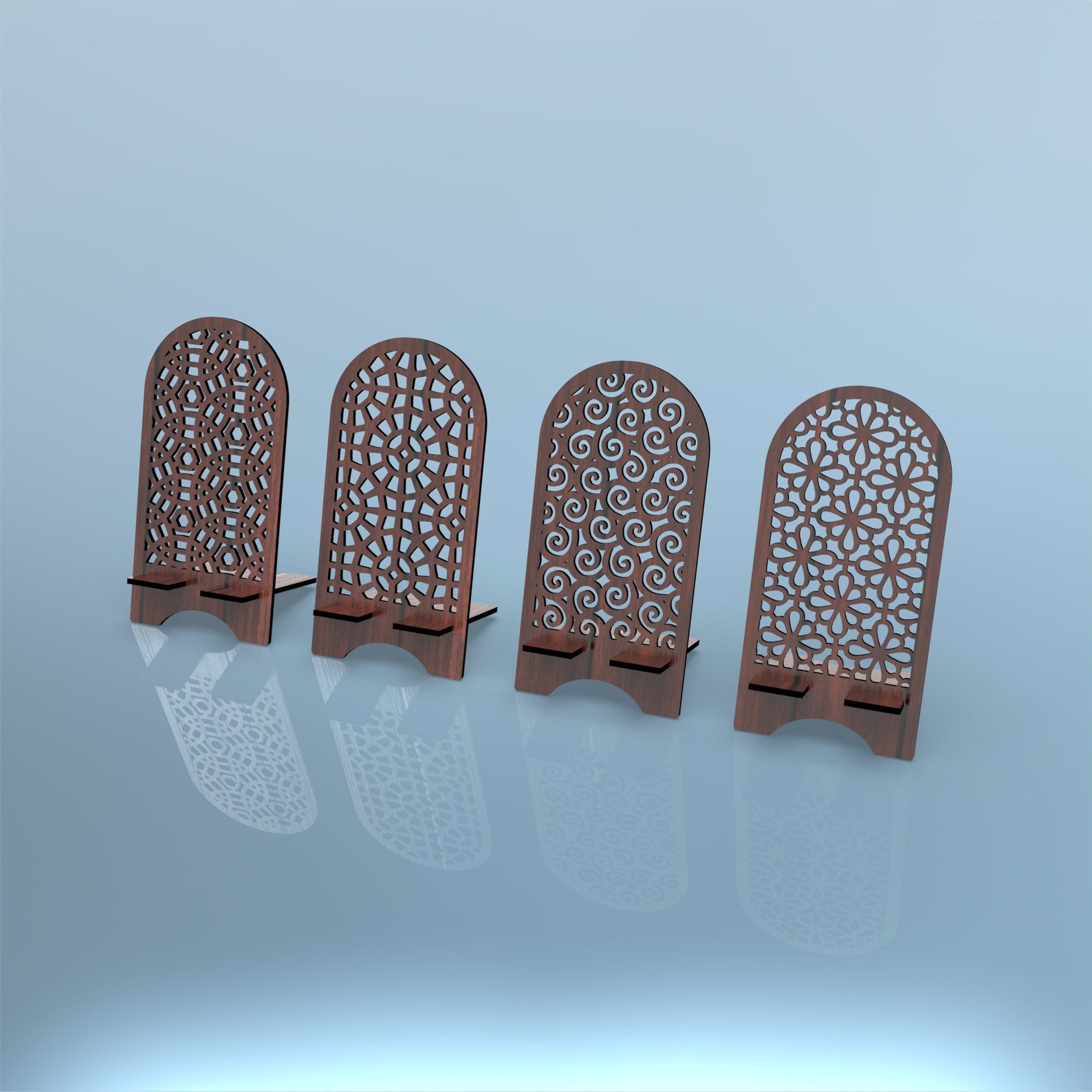 Phone Stand Laser Cut File, Phone Stand Bundle, Laser Cut Phone Holder ...