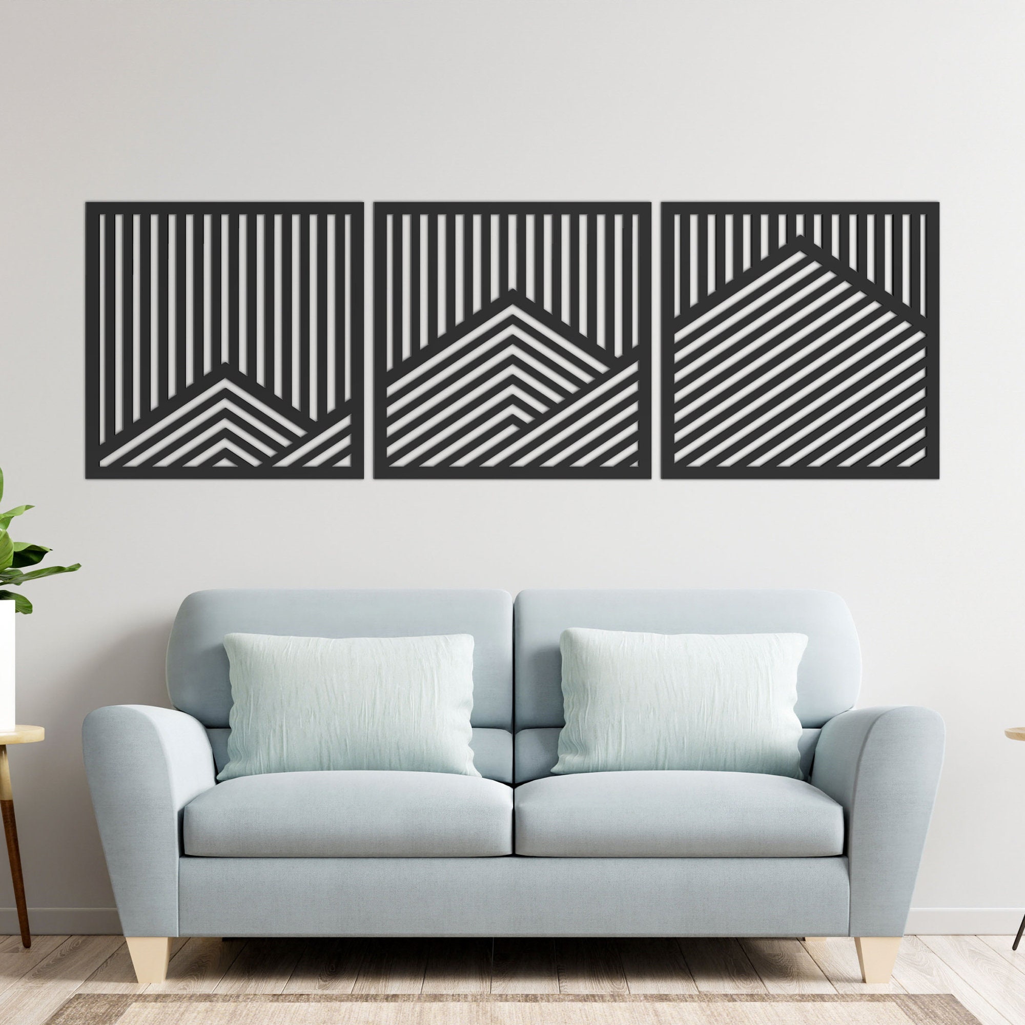 Mountain Wall Art Laser Cut Files, Wall Decor File, Wood Wall Decor ...