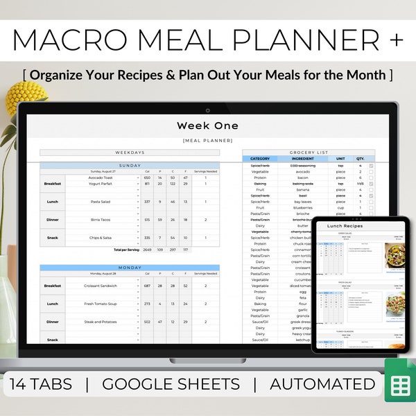 Monthly Macro - Etsy