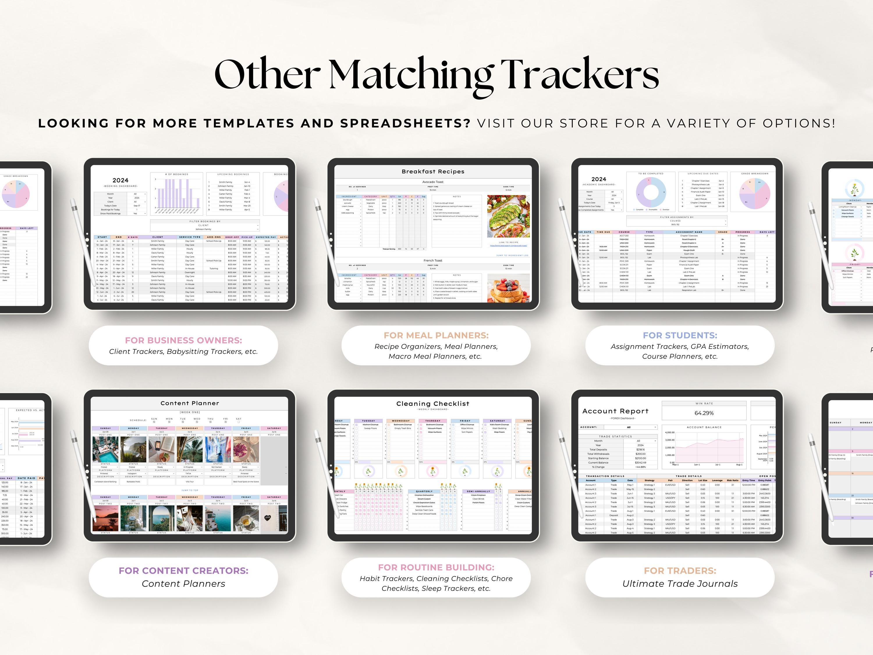 Forex Trading Journal: Google Sheets Template (digital Download) - Etsy