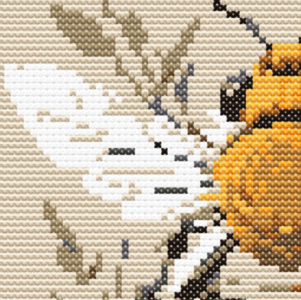 Bee Cross Stitch Pattern PDF, Modern Embroidery, Insect Cross Stitch ...