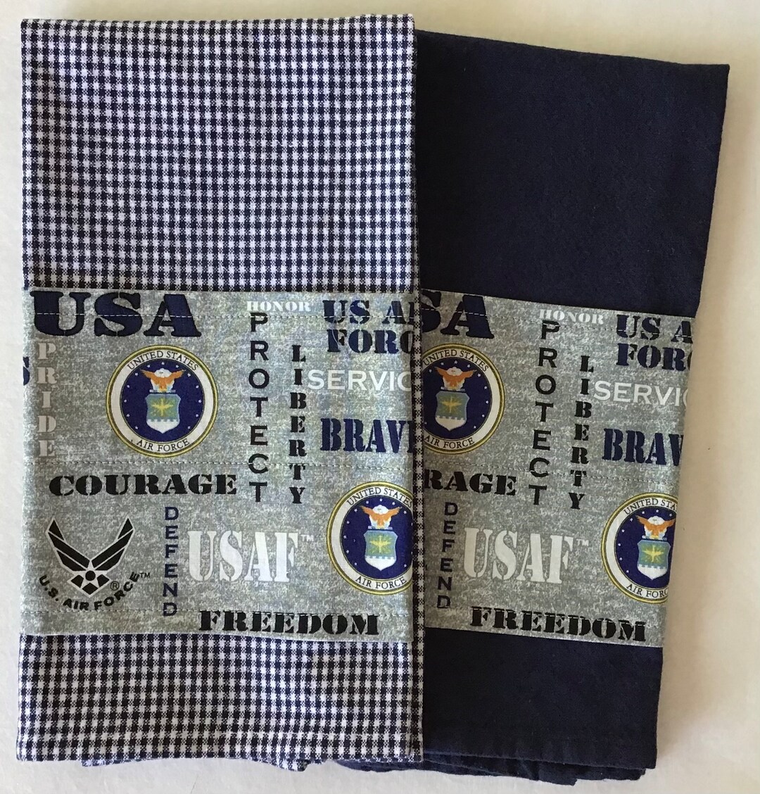 US Air Force Military Tea Towel Perfect Kitchen, Gift, Shop ...