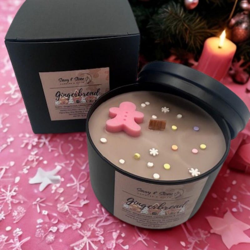 Gingerbread Candles - Etsy