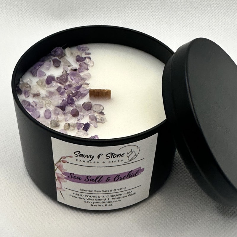 Salt Candle - Etsy
