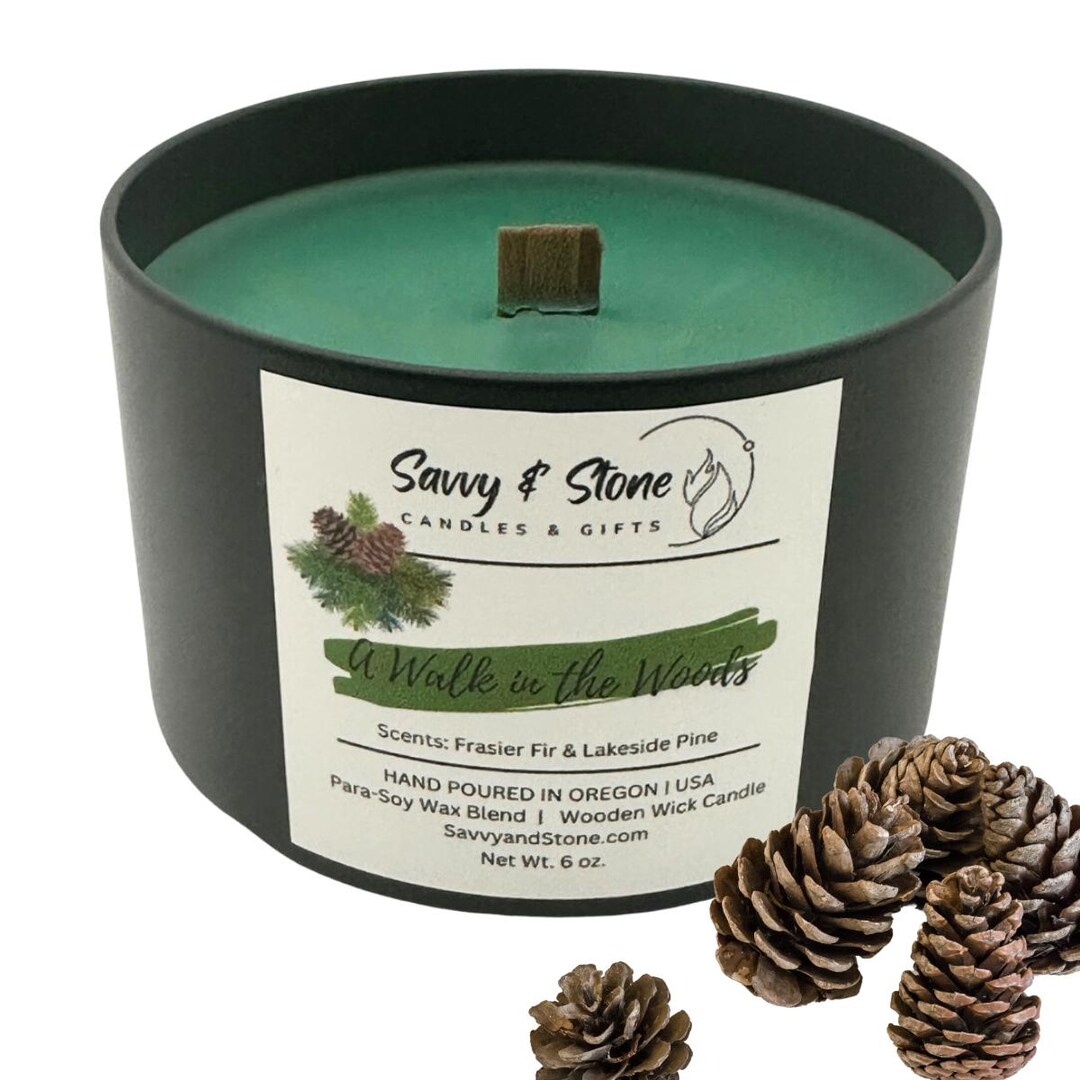 Fir & Pine Candle: 