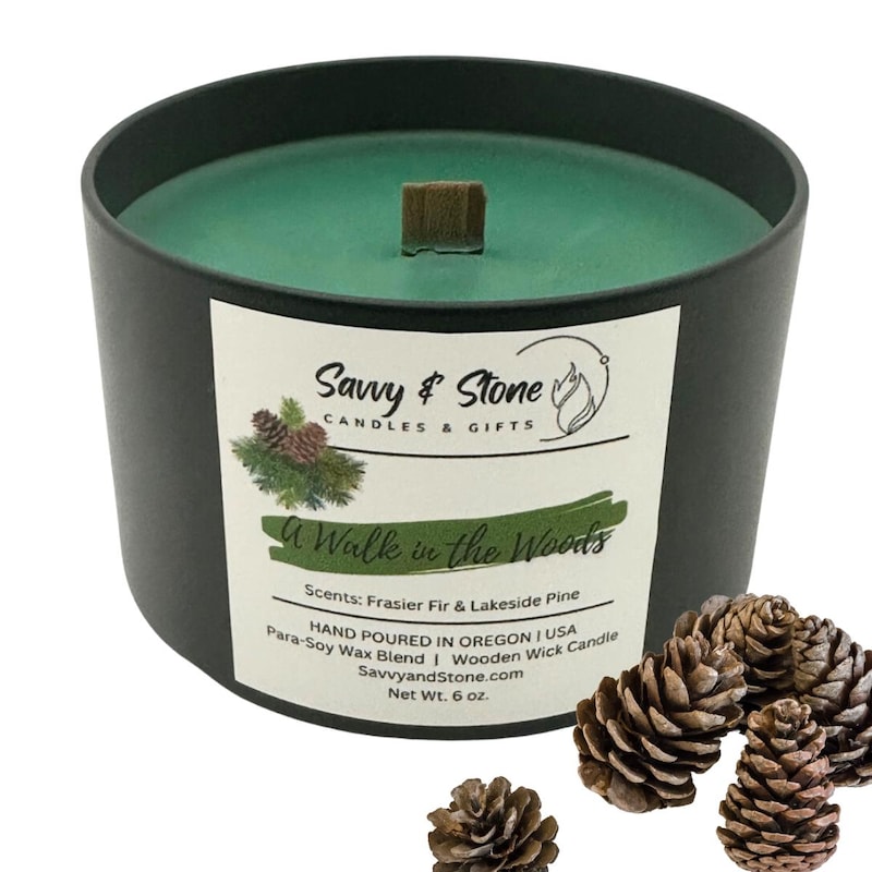 Woodland Scented Candles - Etsy