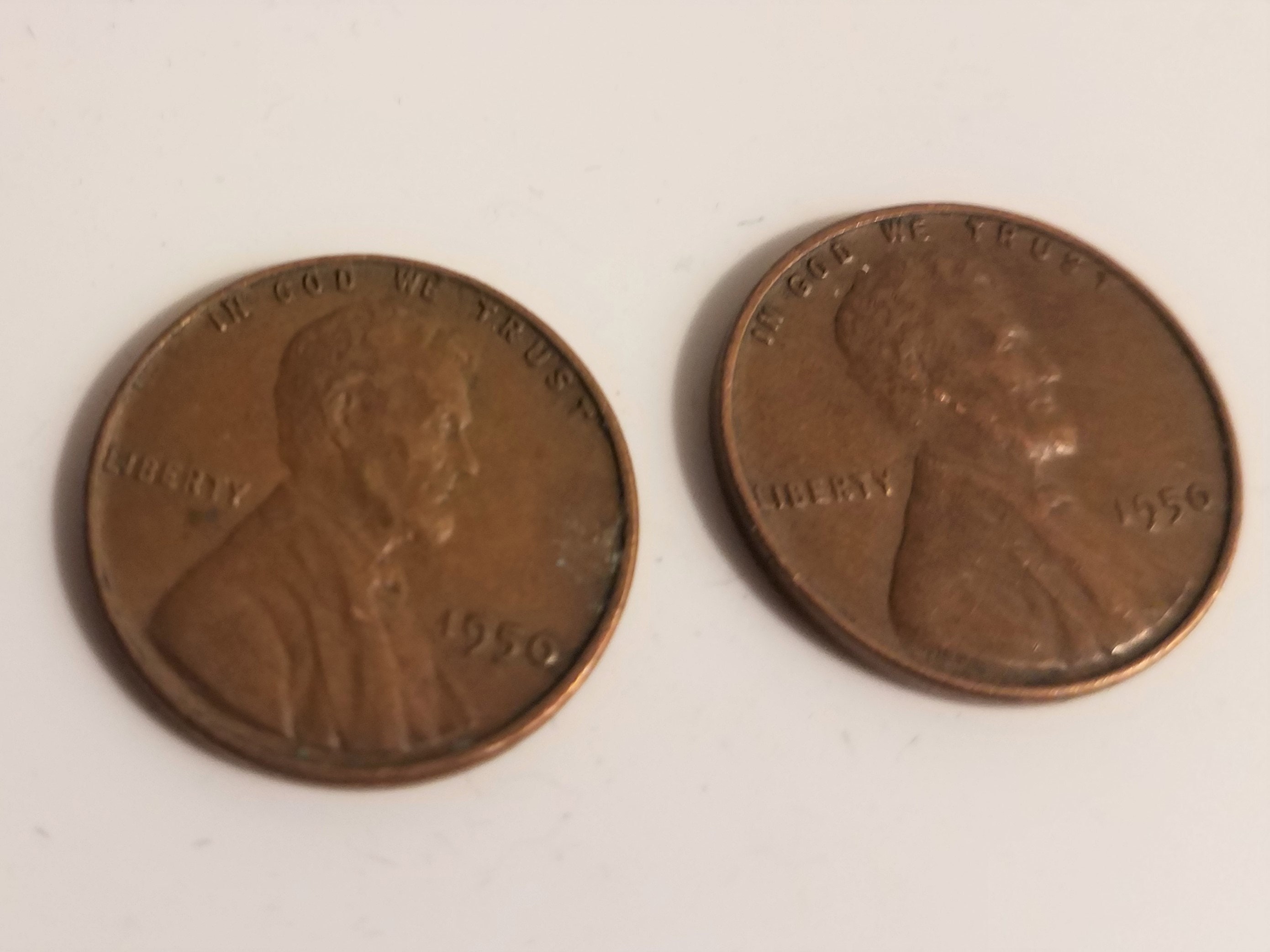 Rare 1950 No Mint Mark Wheat Penny (2) - Etsy