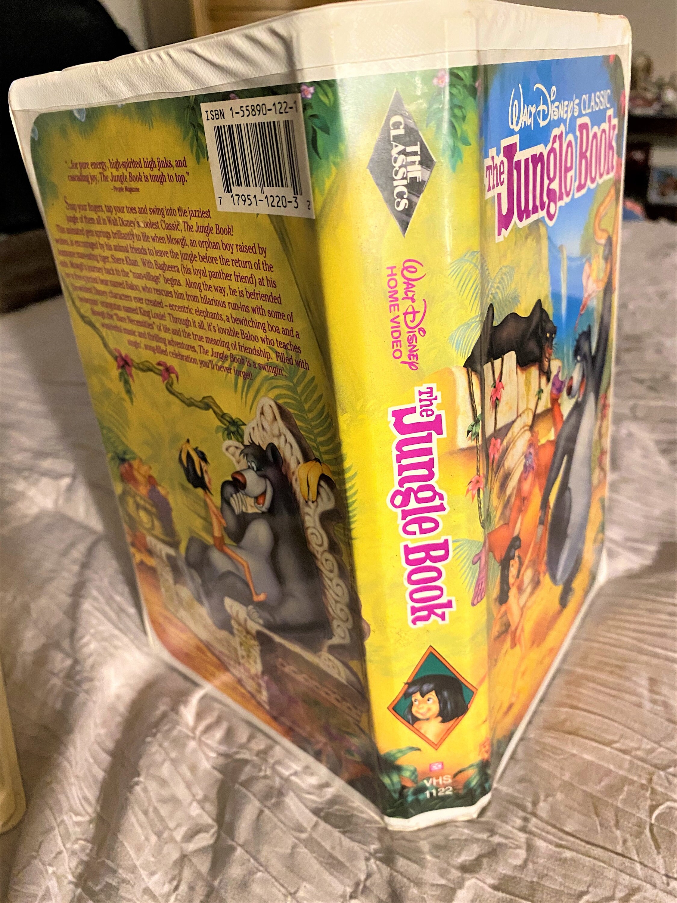Disney's "the Jungle Book" Vhs(black Diamond Edition) - Etsy