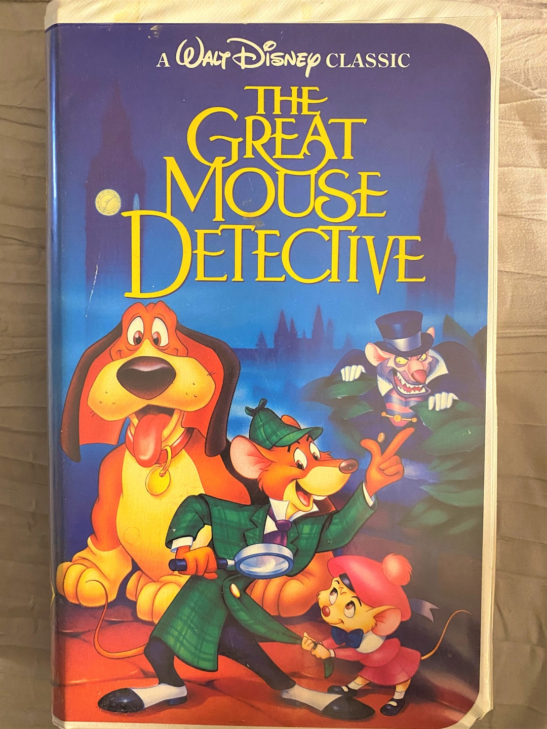 Disney's "the Great Mouse Detective" VHS (black Diamond Edition) - Etsy