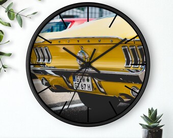 Mustang Wall Clock - Etsy