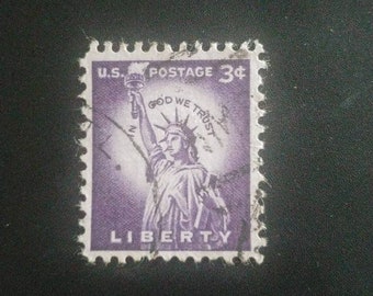 3 Cent Liberty Stamp - Etsy