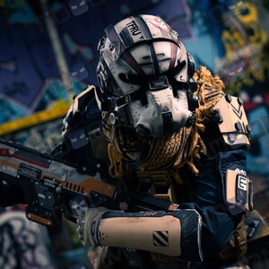 Titanfall 2 Jack Cooper Helmet, Ispired by Titanfall Universe, New ...