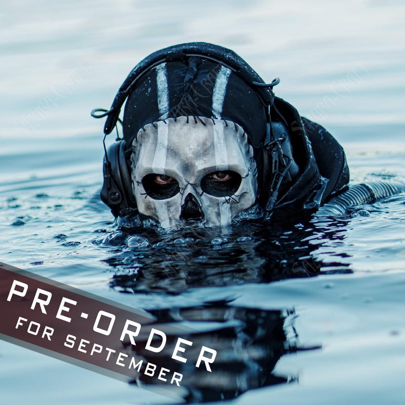 Cod Ghost Mask - Etsy