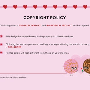 Concha See How Much I Love You Concha Valentines Day Card Printable ...