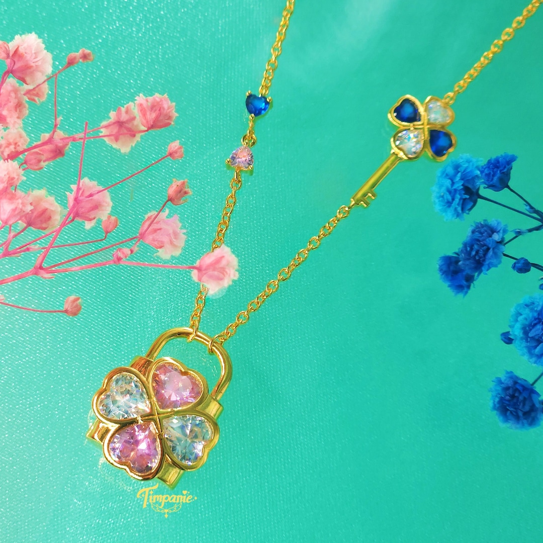 Shugo Chara Necklace | Humpty Lock and Dumpty Key - Etsy