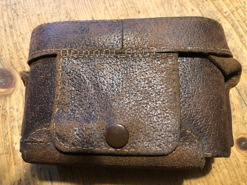 Five Vintage Leather Camera Cases Inc Kodak, Zeiss and Ensign 1930s to ...