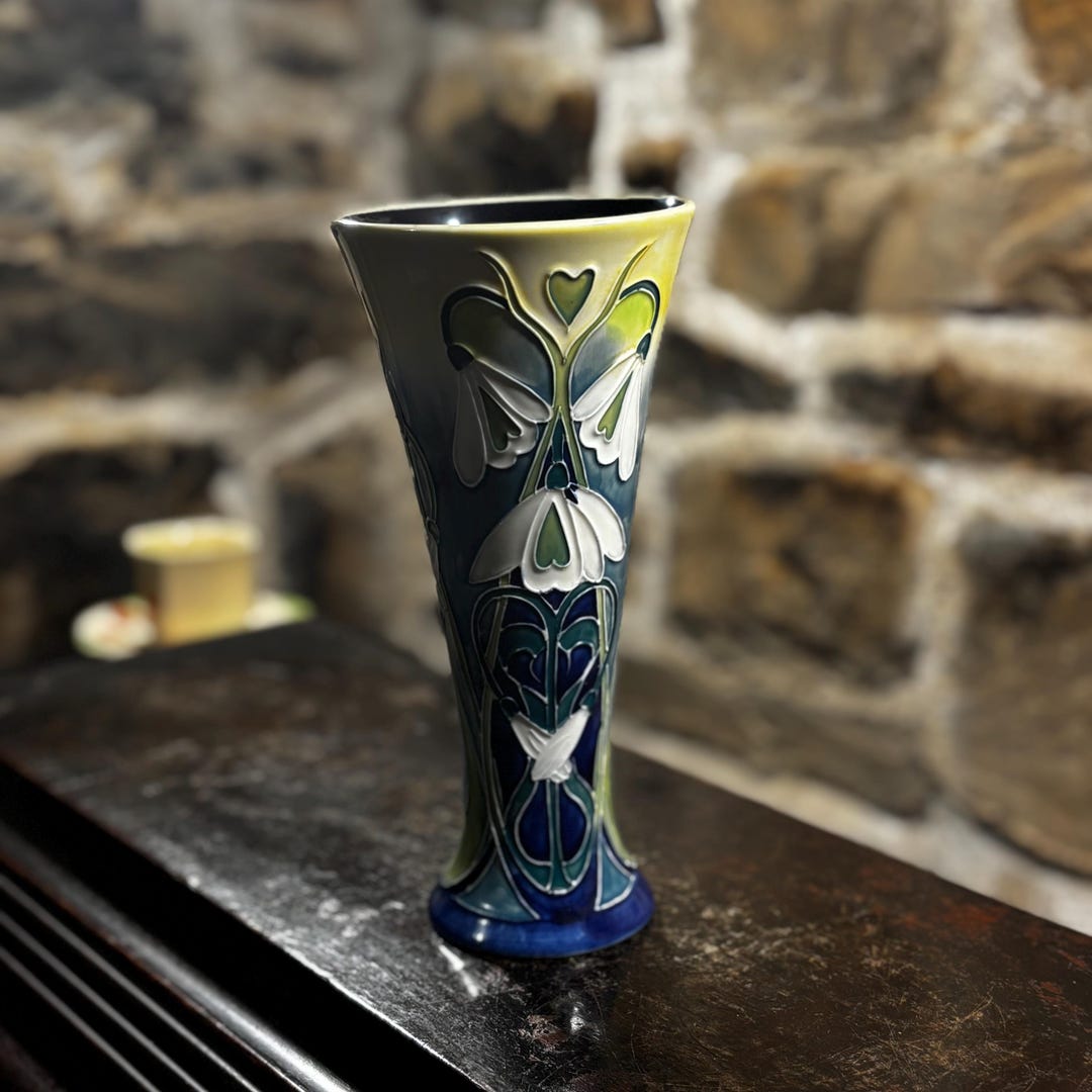 Vintage Old Tupton Ware RARE PATTERN Jeanne Macdougall Snowdrop Studio ...