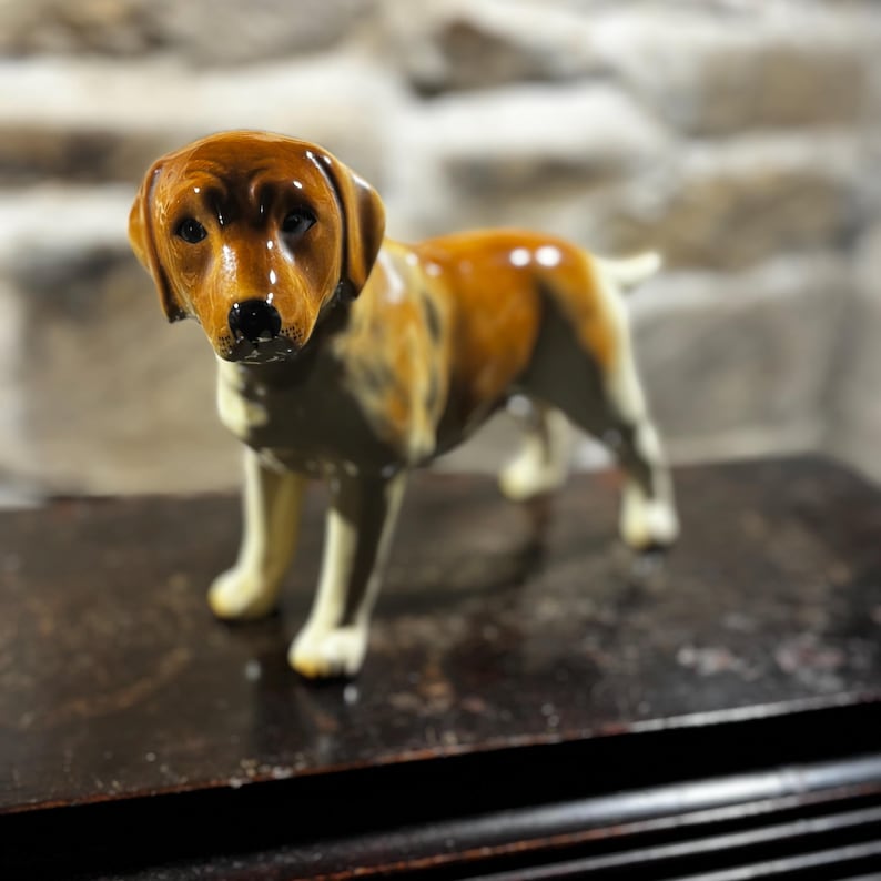 Vintage Golden Retriever Ceramic Figurine by Coopercraft, England - Etsy